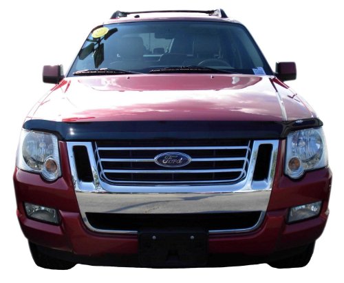 Auto Ventshade [AVS] Bugflector II Hood Shield | 2006 - 2010 Ford Explorer, 2007 - 2010 Sport Trac, High Profile, Smoke, 1 pc. | 25314