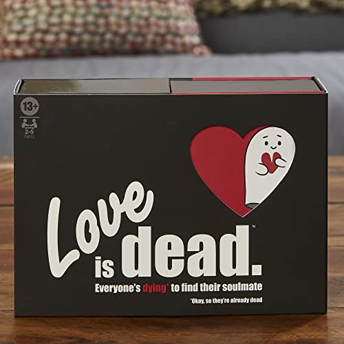 Hasbro Gaming Love is Dead Game, Party Card Game for Adults and Teens, Hilarious Light Strategy Dating Game for 2-5 Players Ages 13 and Up