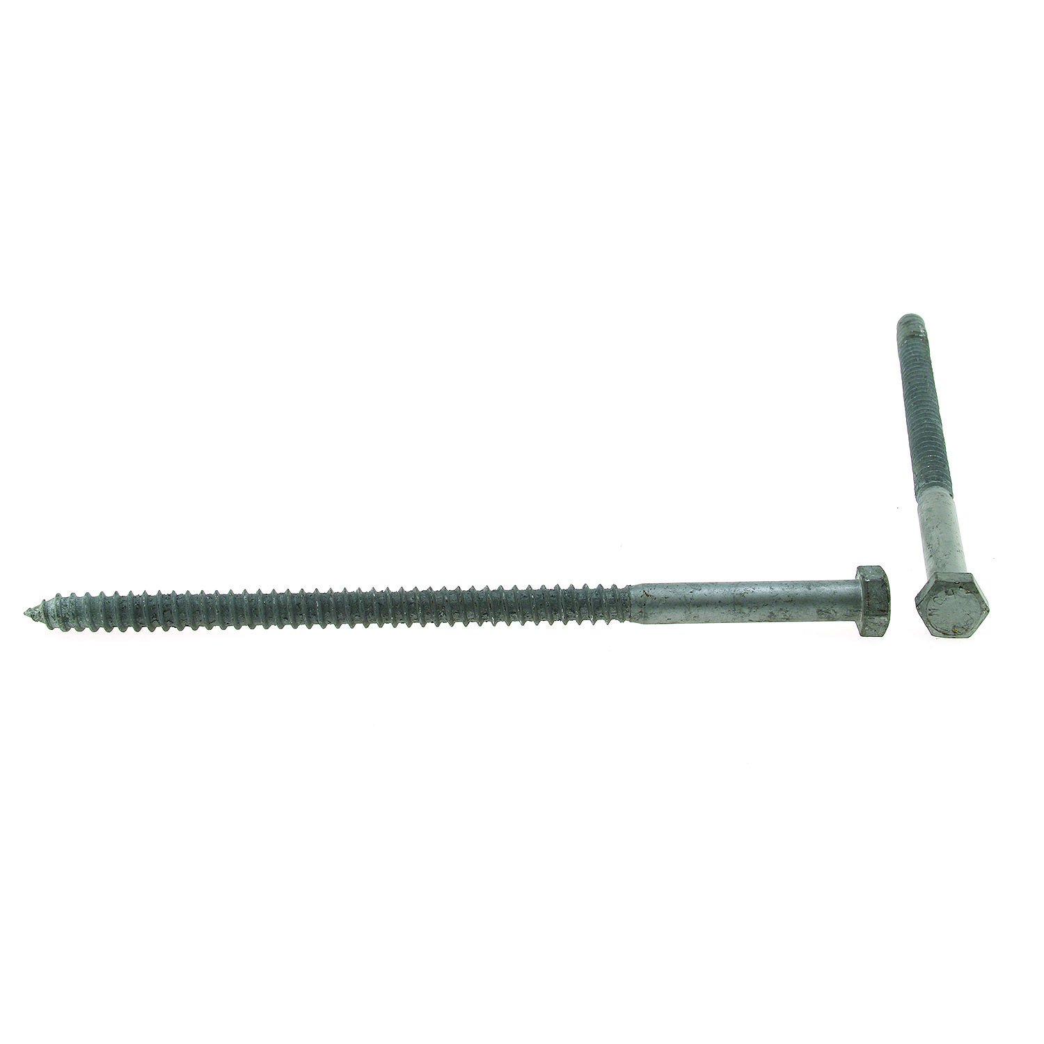 Prime-Line 9057301 Hex Lag Screws, 1/2 In. X 10 In., A307 Grade A Hot Dip Galvanized (10 Pack)