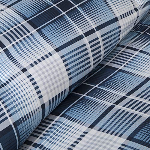 Intelligent Design Camilo Cozy Comforter Casual Cabin Lodge Plaid Design, All Season, Hypoallergenic Cover, Soft Bedding Set with Matching Sham, Decorative Pillow, Blue Full/Queen