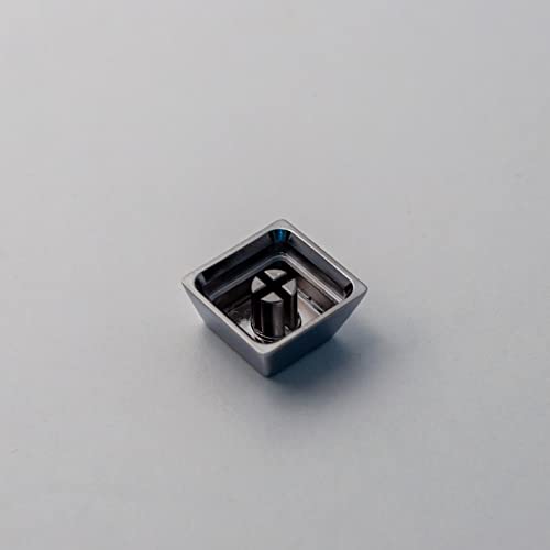 Capsmiths Premium Solid Steel Metal Plated Artisan Keycap Cherry MX Mechanical Gaming Keyboards (Gold)