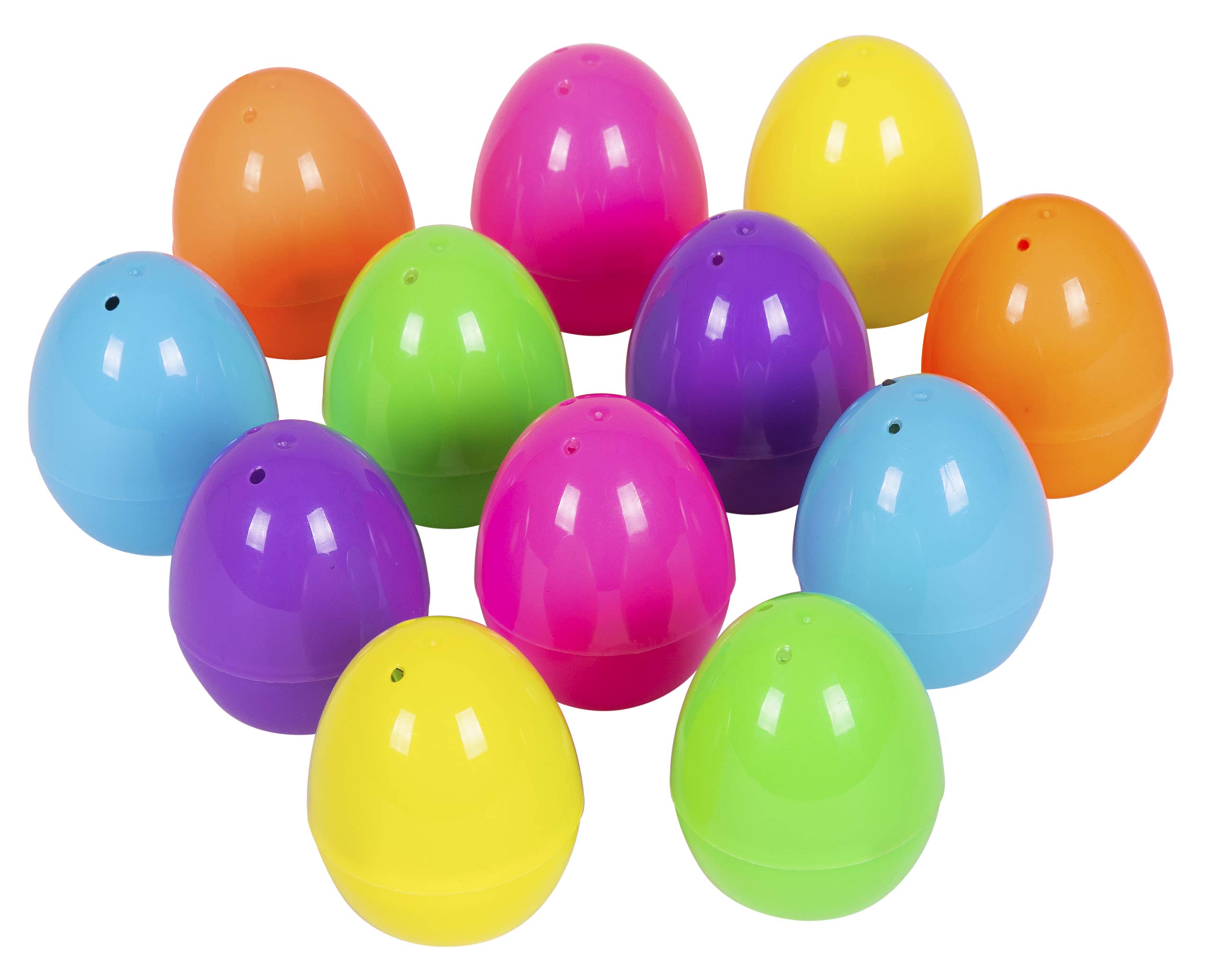 Kangaroo Prefilled Easter Eggs With Toys Inside (12-Pack) I Easter Egg Filled with Car for Kids - Boys & Girls I Surprise Pre Filled Easter Eggs With Toys inside Bulk | Great Treat for Toddlers