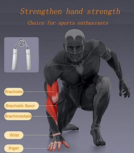 BESPISON Hand Grip Strengthener Forearm Wrist & Injury Exerciser - Adjustable Resistance Levels for Athletes