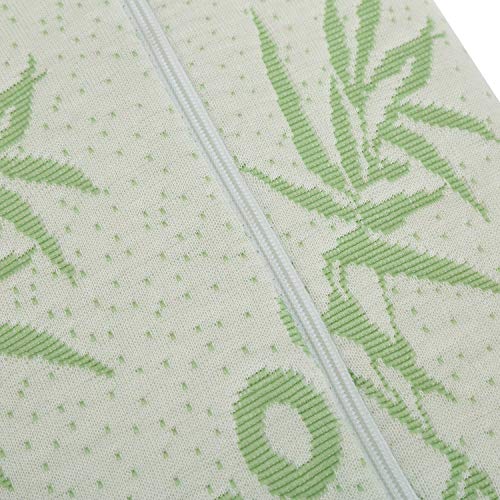 Tebery Memory Foam Pillow Pads with Bamboo Cover, Pillow Pad for Toddlers Kids[1-Pack]