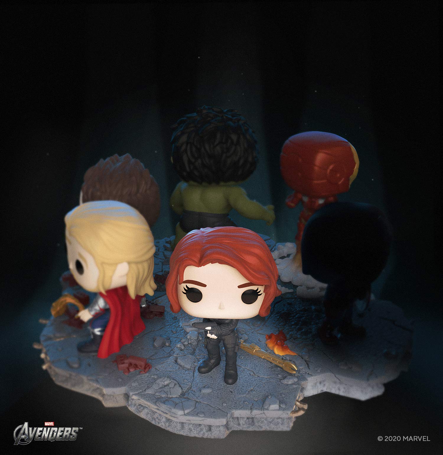 Funko Pop! Deluxe Marvel: Avengers Assemble Series - Black Widow, Amazon Exclusive, Figure 5 of 6