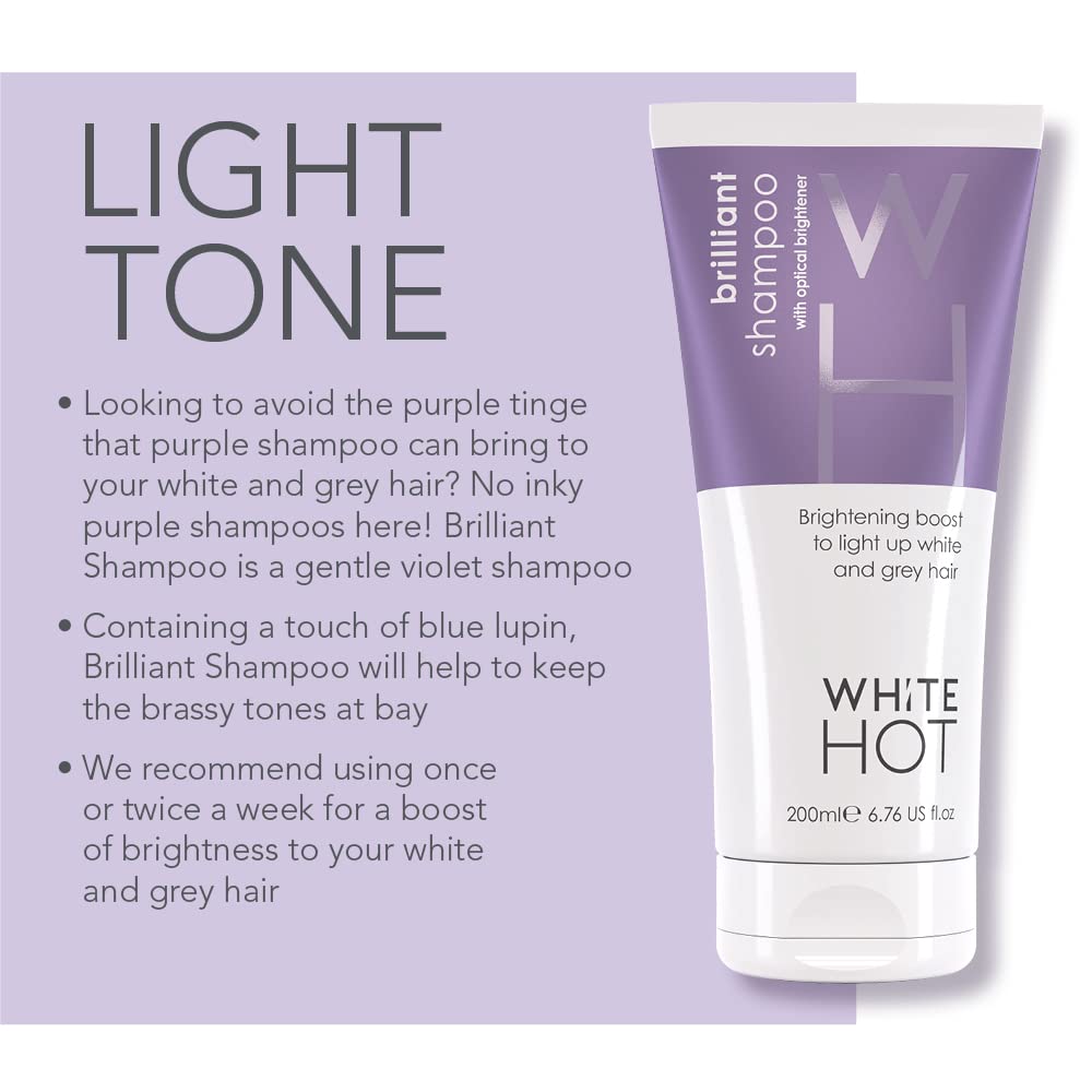 Shampoo by White Hot Brilliant Shampoo 200ml
