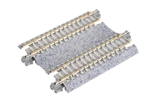 Kato USA Inc. N 2-7/16 Double Track Straight Concrete Ties 2 KAT20042 N Track