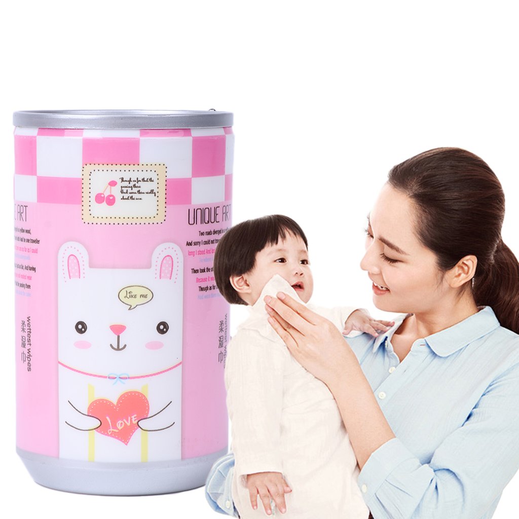 Susada 30 Sheets Wet Paper For Home Travel Use Creative Kids Baby Mini Wipes Convenient