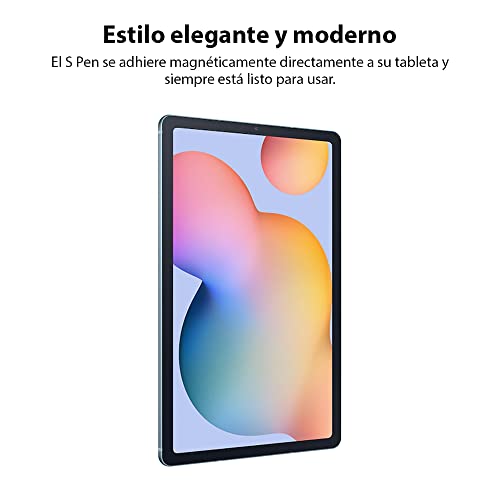 SAMSUNG Galaxy Tab S6 Lite 10.4" 64GB Android Tablet, S Pen Included, Slim Metal Design, AKG Dual Speakers, Long Lasting Battery, US Version, 2020, Angora Blue
