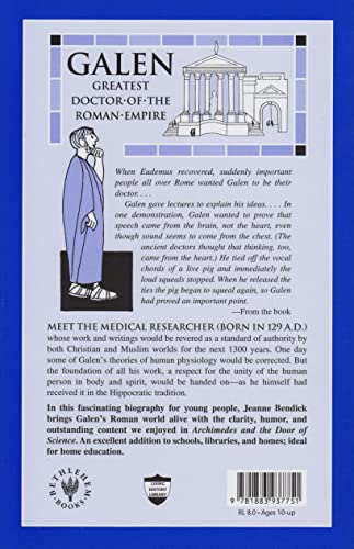 Galen and the Gateway to Medicine (Living History Library)
