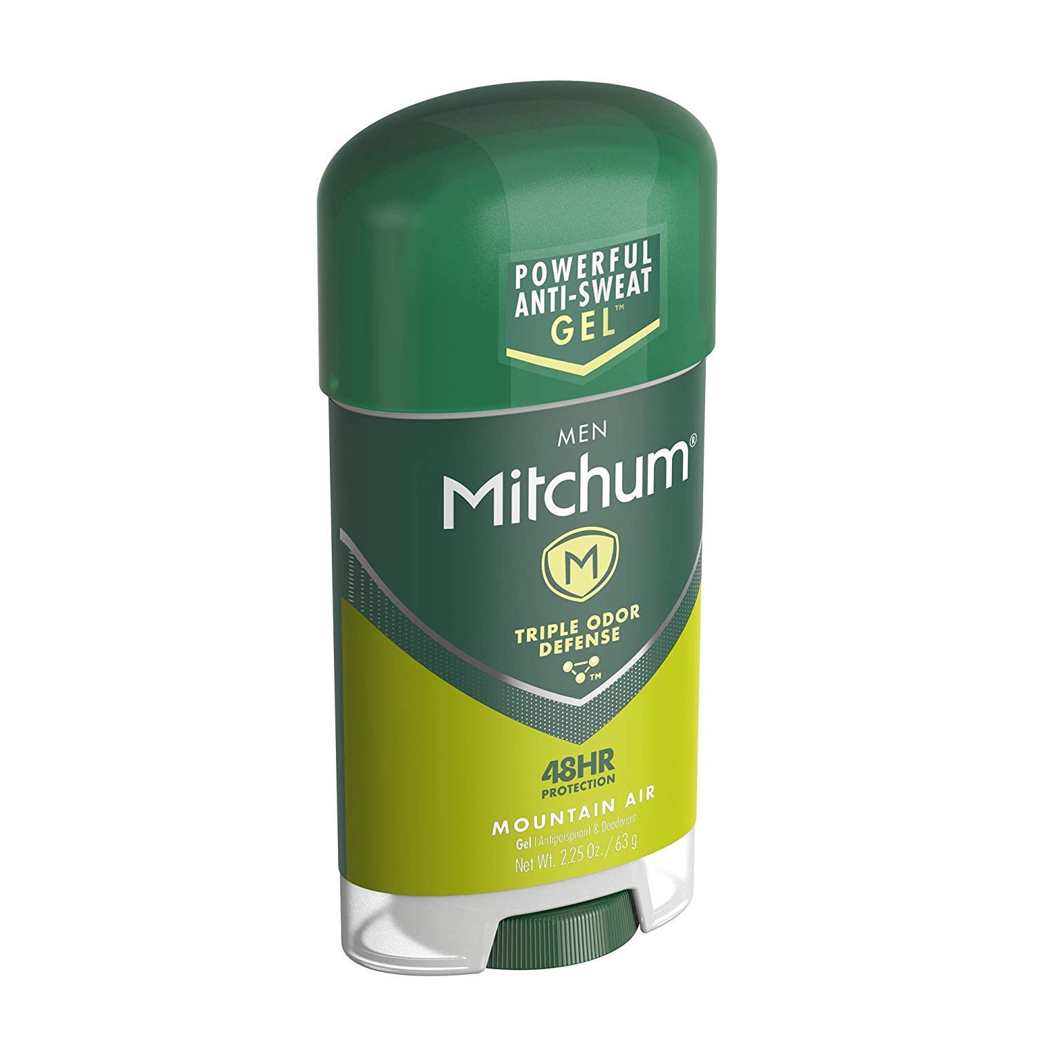 Mitchum Anti-Perspirant and Deodorant, Power Gel, Mountain Air, 2.25 Ounce (63 Gram) (Pack of 6)