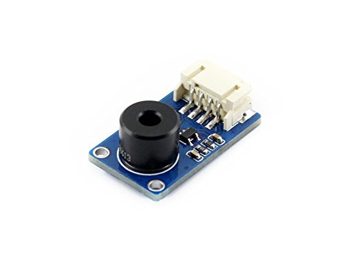 Waveshare Contact-Less Infrared Temperature Sensor High prcision High Resolution Fast Response SMBus and PWM Output Support 3.3V/5V MCU