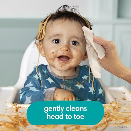 Baby Wipes, Pampers Baby Diaper Wipes, Complete Clean Unscented, 3X Pop-Top Pack, 216 Count