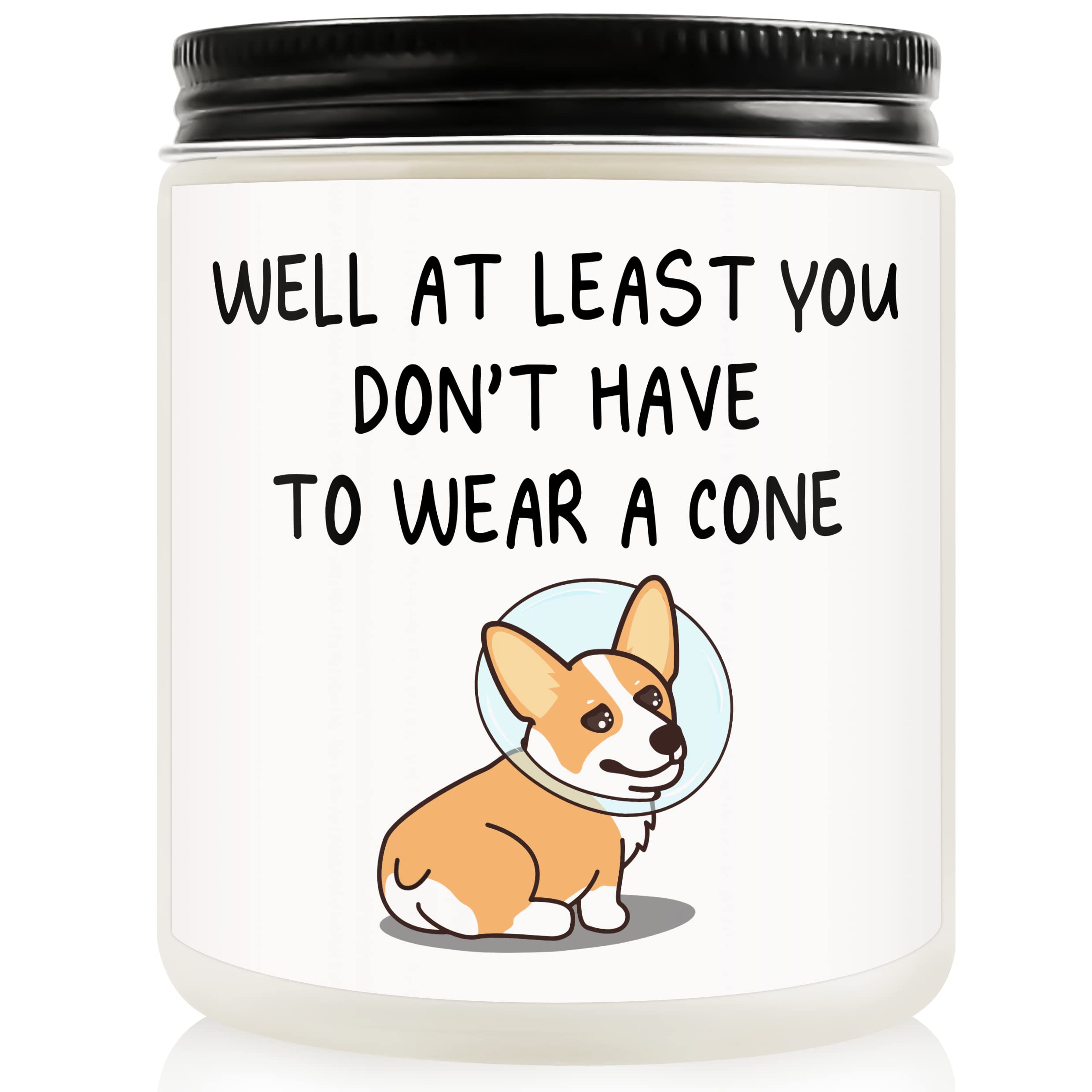 Get Well Soon Gifts for Women, Funny Get Well Gifts for Women After Surgery - Lavender Scented Candle, Feel Better Thinking of You Cheer up Gifts for Family Friend Coworker Men
