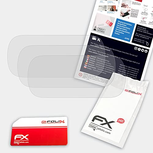 atFoliX Screen Protector compatible with Nextbase 512GW Screen Protection Film, anti-reflective and shock-absorbing FX Protector Film (3X)