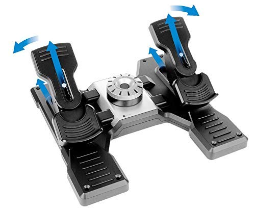 Logitech G Pro Flight Rudder Pedals (Renewed)