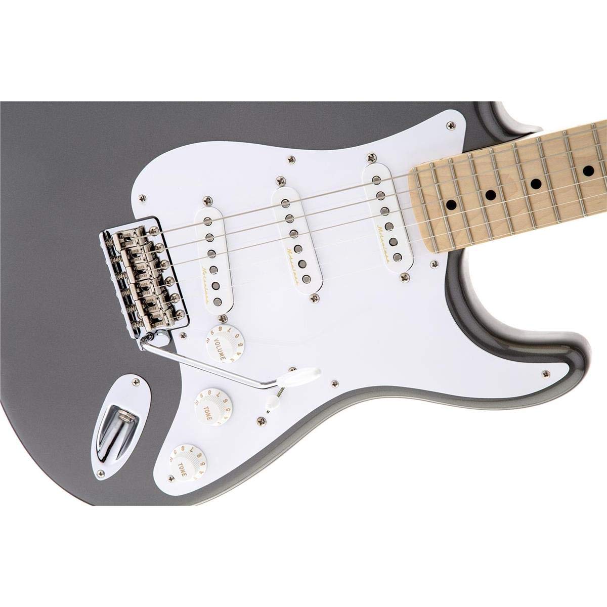 Fender Eric Clapton Stratocaster Electric Guitar, Pewter, Maple Fingerboard