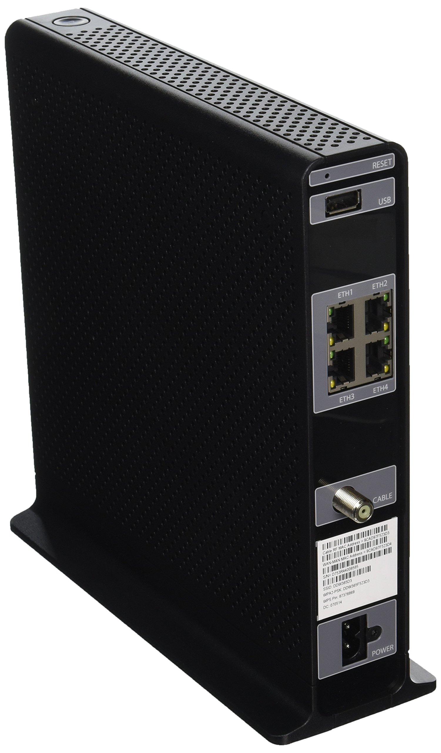 Ubee DDW365 Wireless DOCSIS 3.0 Cable Modem Gateway