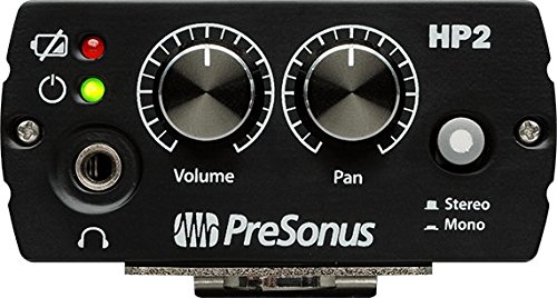 Fender MXA1 Bundle with DXA1 Pro In-Ear Monitors & PreSonus HP2 Headphone Amplifier