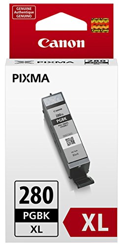 Canon PGI-280 / CLI-281 5 Color Ink Pack & 280 XL Pigment Black Ink, Compatible to Printer TR8520, TR7520, TS9120 Series,TS8120 Series, TS6120 Series, TS9521C, TS9520, TS8220 Series, TS6220 Series