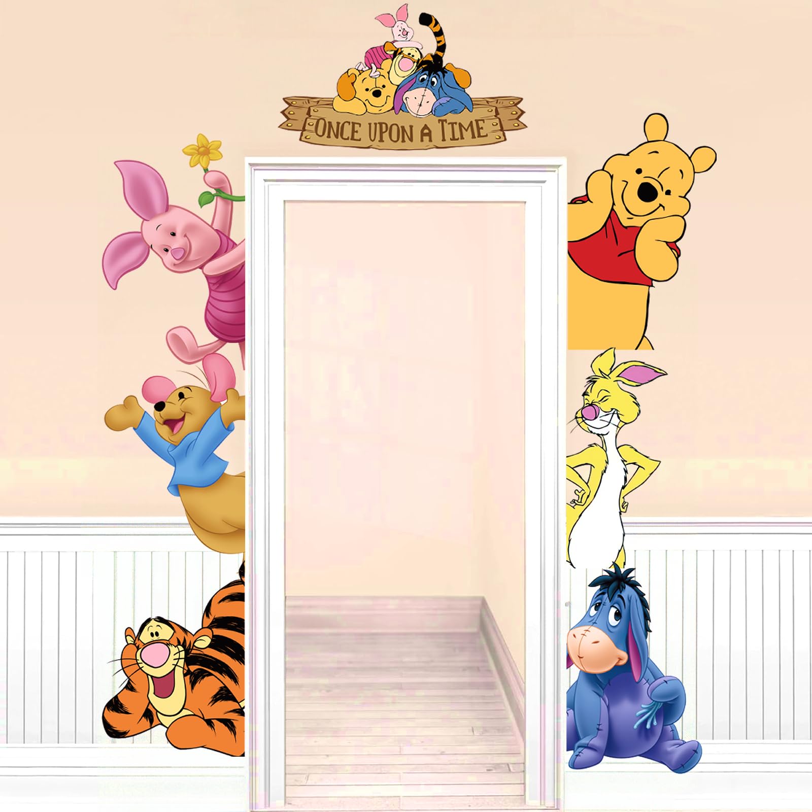Cartoon Bear Door Decorations Kits Bear Cutouts Paper Room Wall Door Decor Cartoon Bear Birthday Party Outdoor Indoor Decorations