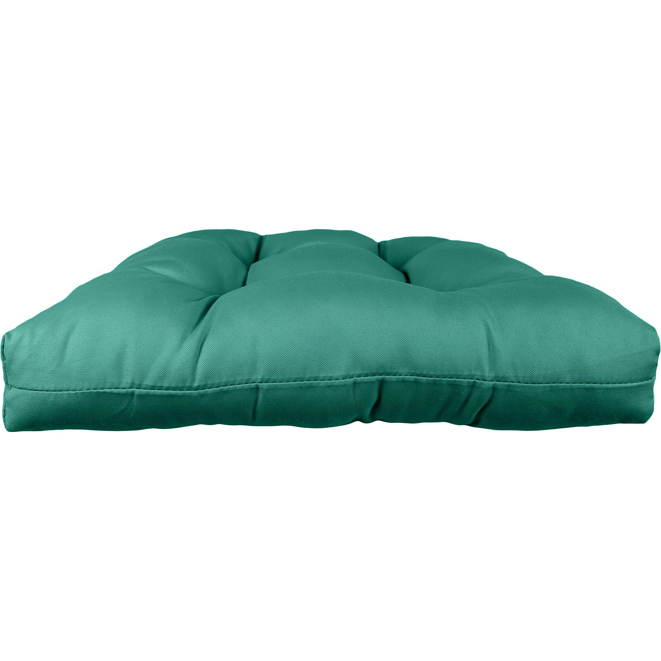 College Covers Everything Comfy Indoor/Outdoor Seat Patio D Cushion, 1 Count (Pack of 1), Teal