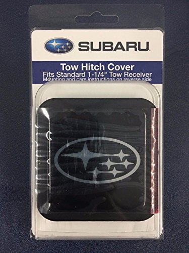 Subaru Genuine Logo Trailer Hitch Plug Cover 1 1/4" SOA342L154