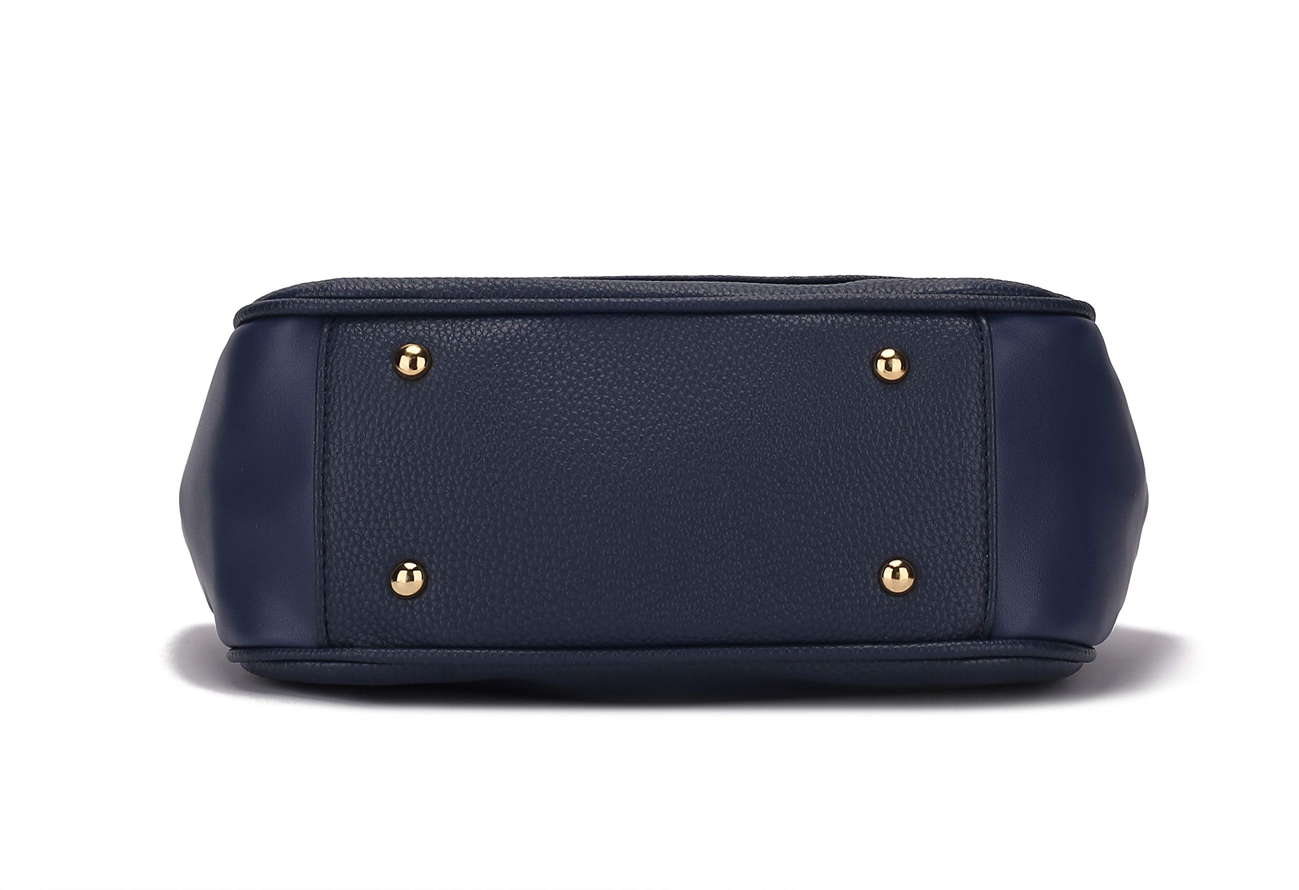 MKF Collection Crossbody Bag for Women,Vegan Leather Shoulder Bag Handbag Purse By Mia K Red