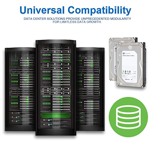 Seagate Enterprise Capacity 3.5 | ST4000NM0035 | 4TB 7.2K RPM 128MB Cache 3.5in SATA 6Gb/s | 512n | FIPS 140-2 | Enterprise Internal Hard Disk Drive (Renewed)