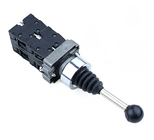LRJBFC 1PCS XD2PA14CR 4NO 4Po sitions Latching Maintained Wobble Stick Joystick Replace Switch