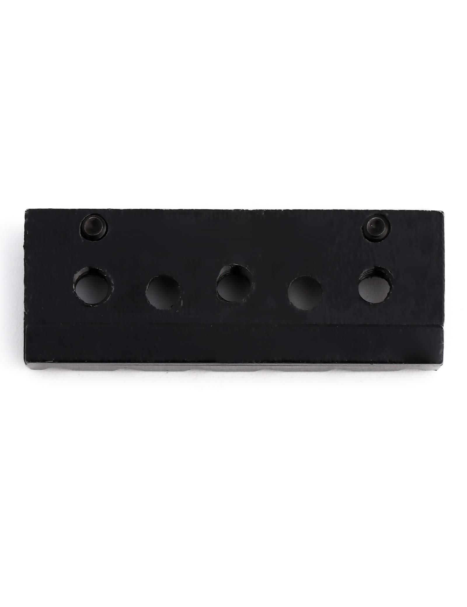 Holmer Guitar String Locking Nut for Floyd Rose Style Adjustable Height Locking Guitar Tremolo Bridge with Mounting Screw Shims and Wrench Black.