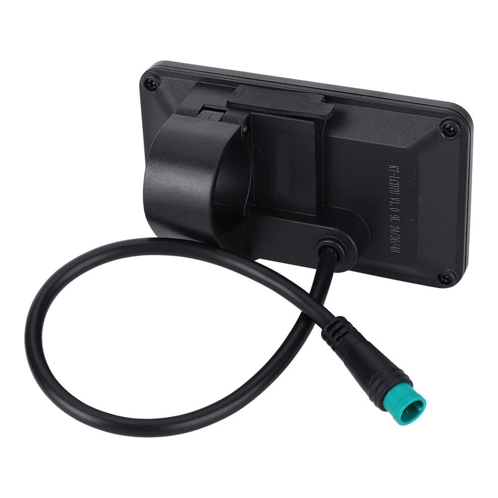 Bike Conversion LCD Instrument, LCD Display Used for E-Bike Kit with Waterproof Connector USB for Electric Bike E-Bike