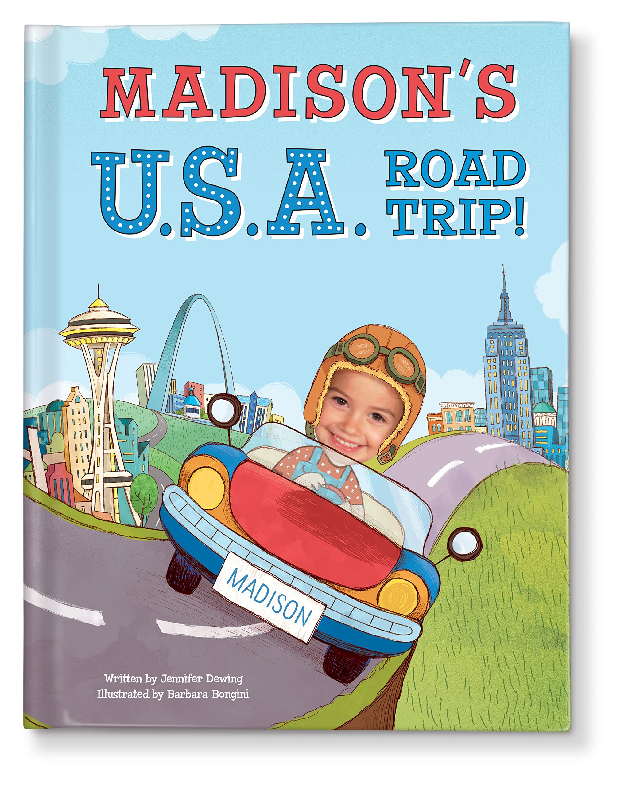 USA Road Trip - Personalized Children's Story - I See Me! (Hardcover)