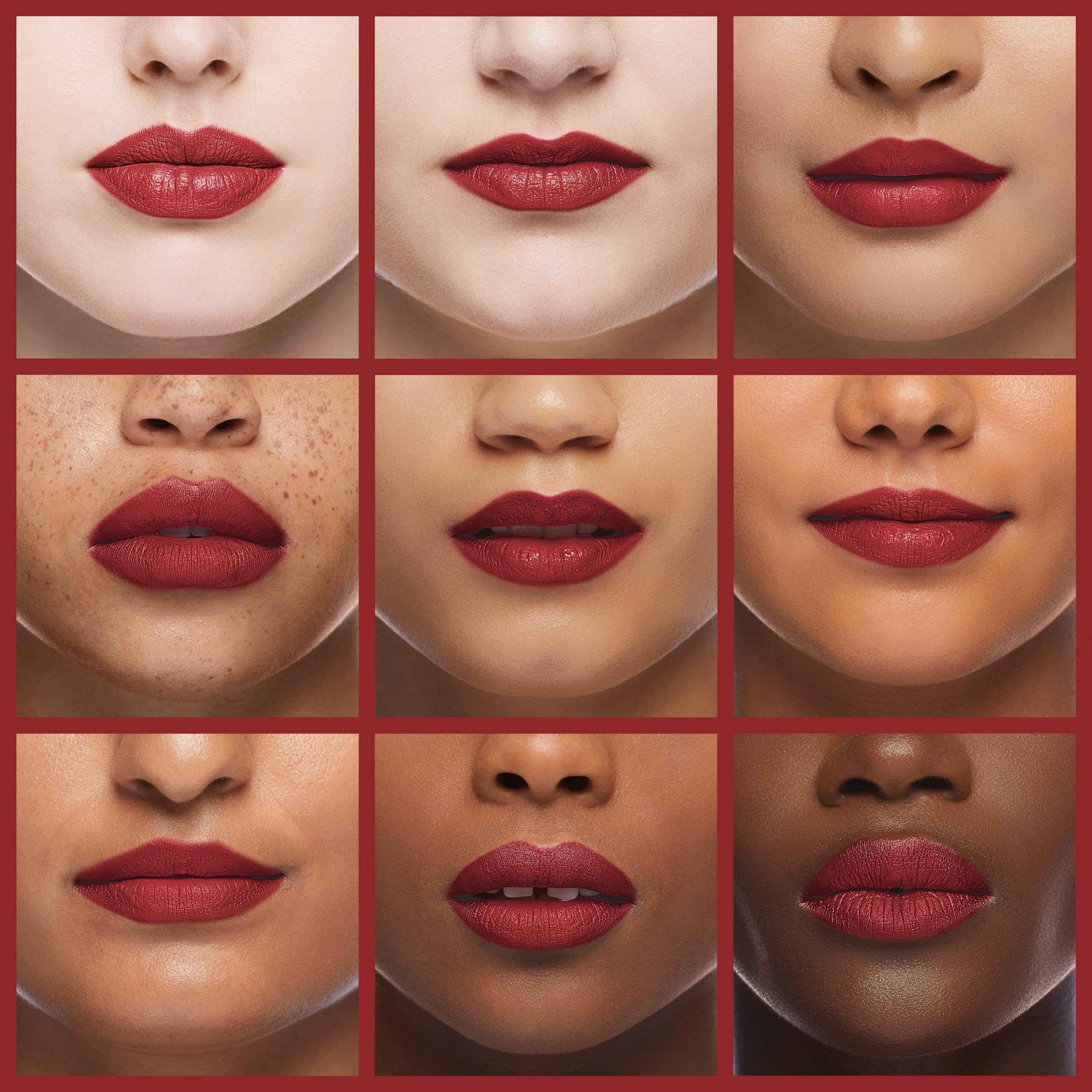 Maybelline Color Sensational Lipstick, Lip Makeup, Matte Finish, Hydrating Lipstick, Nude, Pink, Red, Plum Lip Color, Rich Ruby, 1 Count