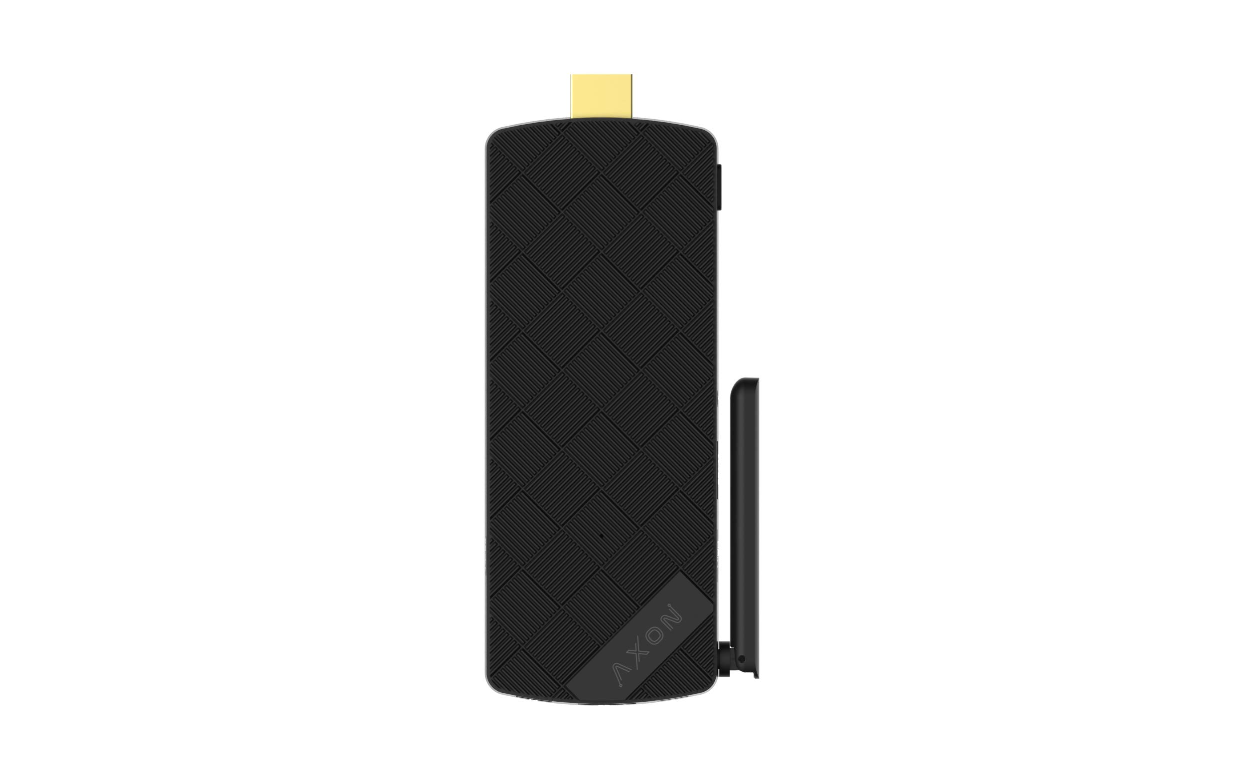 Axon Fanless Mini PC Stick, Intel Gemini Lake 41 Series Processor Windows 10 Pro 4 GB RAM + 64 GB eMMC Support 4K HD, 2.4/5G WiFi, BT 4.0