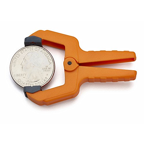 Bora 1-Inch Mini Spring Clamp, 20-pack, 540520. Give yourself an extra hand with these tough polymer mini spring clamps