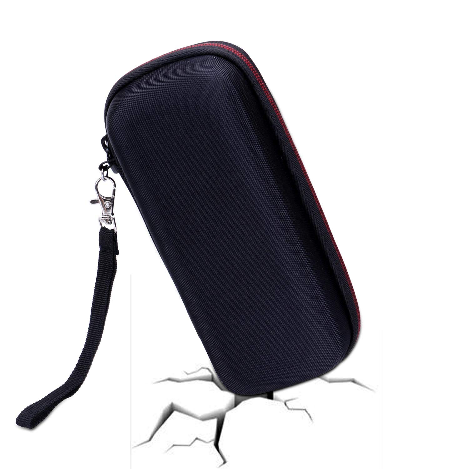 LTGEM EVA Hard Case Compatible with JBL FLIP 6 FLIP 5 Waterproof Portable Speaker - Travel Protective Carrying Storage Bag (Red )