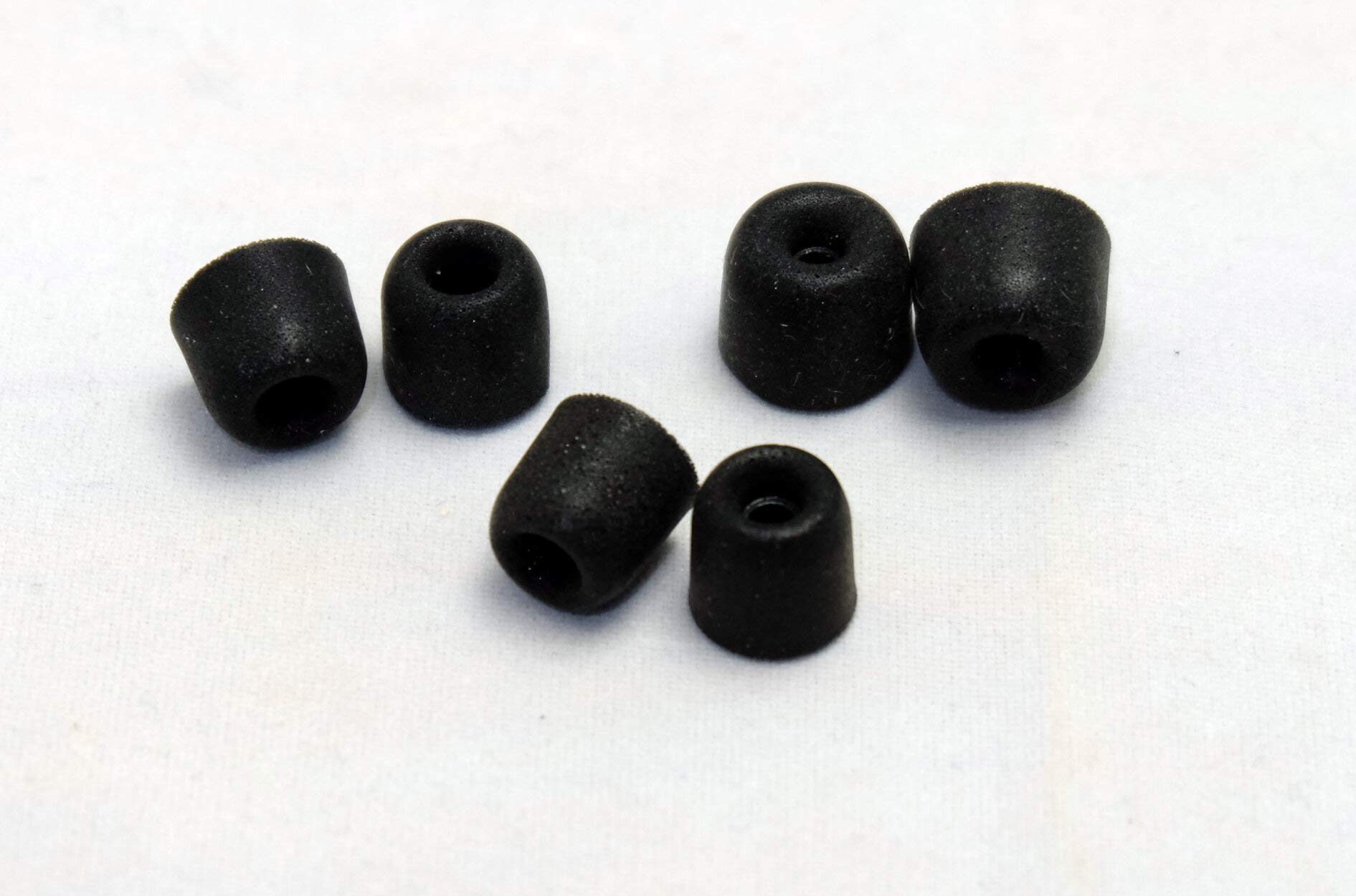 Dekoni Audio Moldable Foam Ear Tips Premium Memory Foam Isolation Earphone Tips - 4.9mm - Medium 11mm Black (ETZ-MERCURY-MED-11mm)