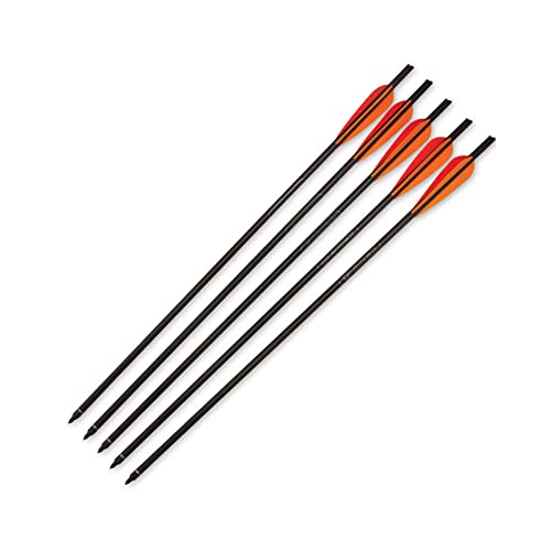 Barnett CROSSBOWS Explorer XP 380 Crossbow Package with 4x32 Scope, Carbon Arrows, Quiver, Rope Cocking Device and 5-Pack 20" Headhunter Arrows