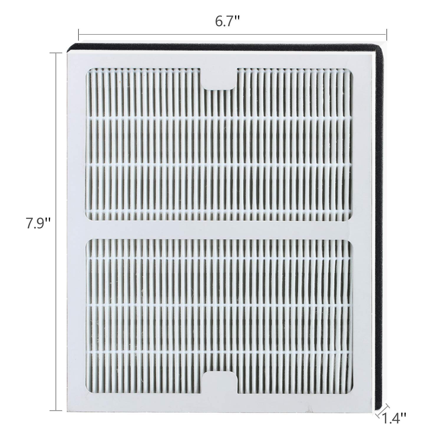 FilledwithLove Compatible 1 Pack Idylis AC-2125, AC-2126, IAP-10-125, IAPC-40-140, IAP-10-150, IAP-10-050 HEPA & Carbon Filter Set