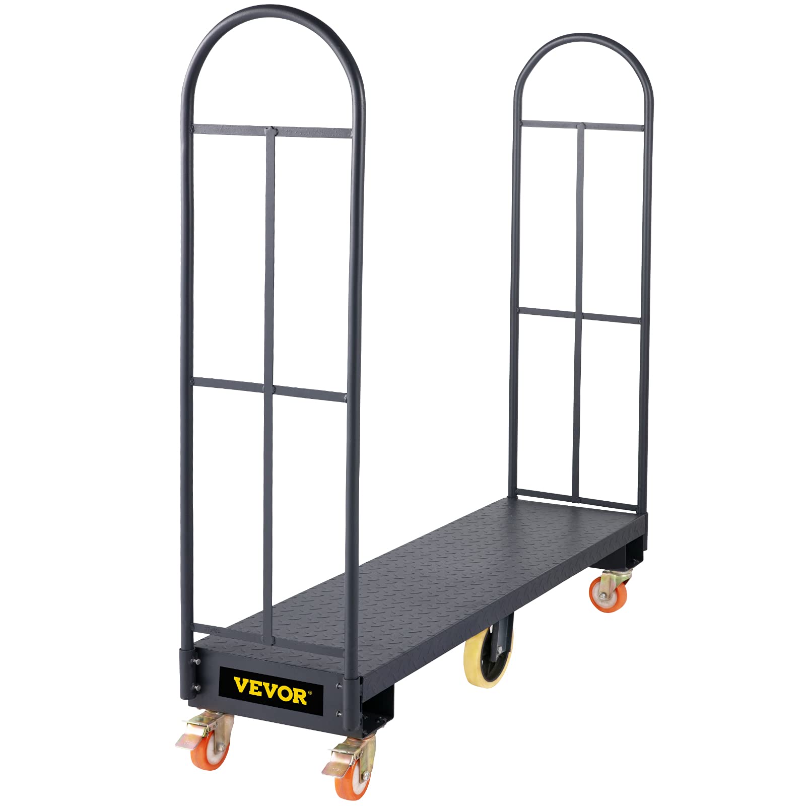 BestEquip U-Boat Cart 2000LBS Capacity U-Boat Platform Truck Dolly