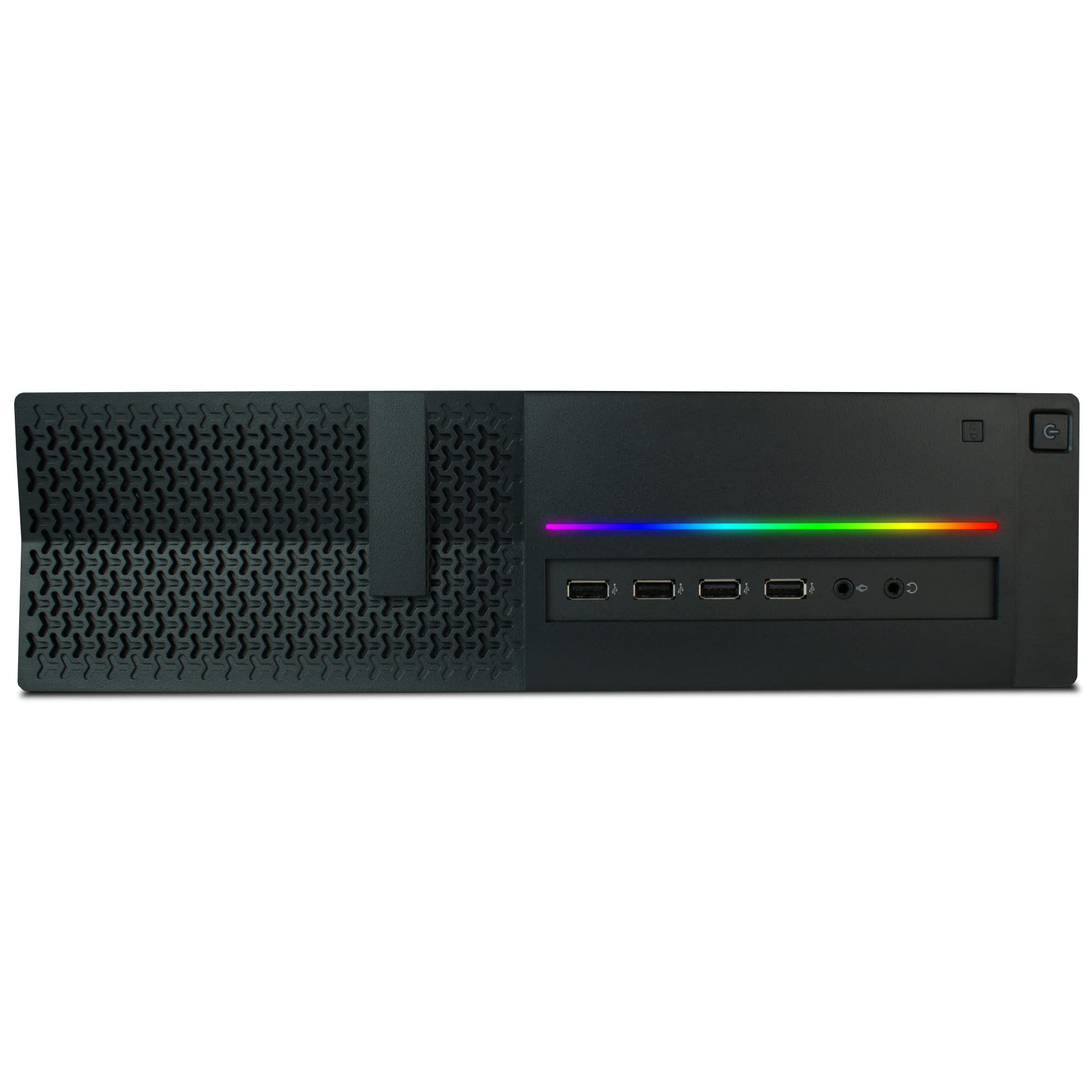Dell Desktop Computer PC w/RGB Lighting | Intel Quad-Core i5 | 16GB DDR3 RAM | 240GB SSD | WiFi + Bluetooth | Windows 10 (Renewed)