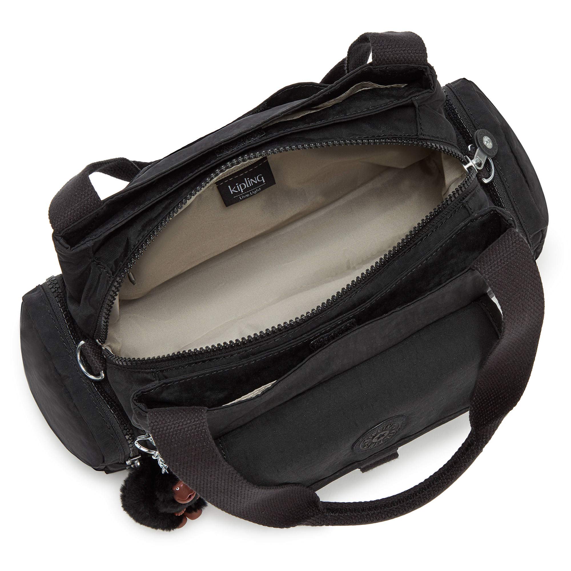 Kipling Felix Large Handbag Black Tonal