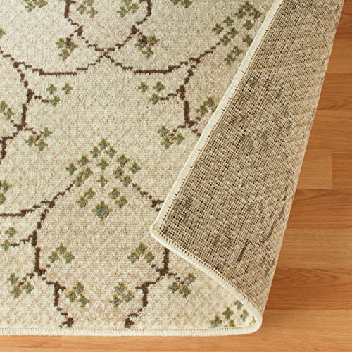 SUPERIOR Area Rugs for Bedroom, Farmhouse, Kitchen, Entryway, Laundry Room | Living Room Decor | Aberdeen Collection, 8' x 10', Beige