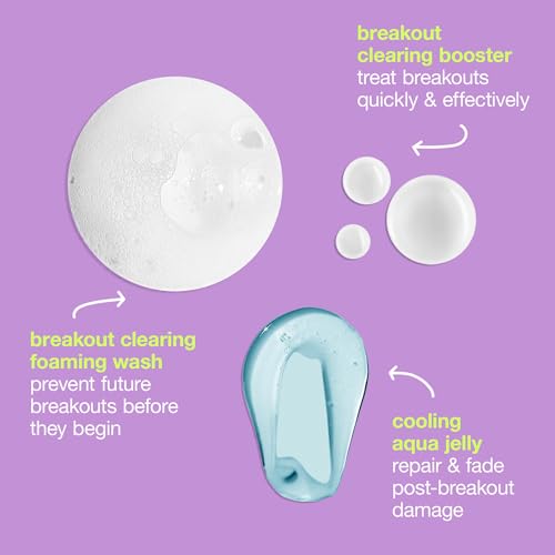 Dermalogica Clear Start Breakout Clearing Kit β Contains Acne Face Wash, Breakout Clearing Spot Treatment & Cooling Moisturizer