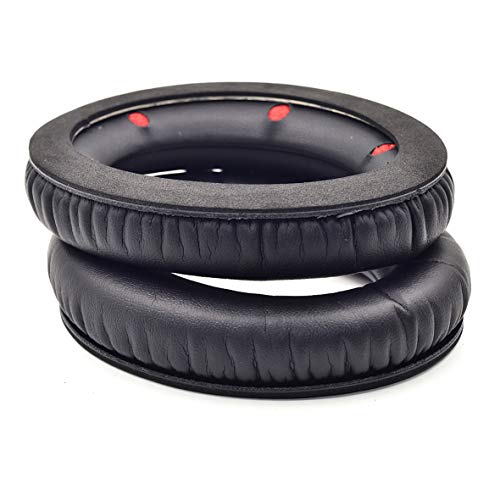 Revolver S Ear Pads - Replacement Ear Cushion Foam Pillow Parts Cover Compatible with Kingston HyperX Cloud Revolver Gaming Headset HX-HSCR-BK/NA,Ear Pads with Softer Leather, Noise Isolation Foam