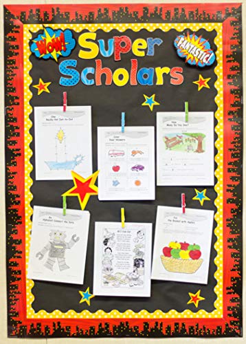 Teacher Created Resources Superhero Funtastic 4" Letters Combo Pack (TCR5845)