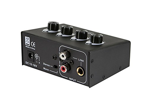 Monoprice 615220 4-Channel Headphone Amplifier