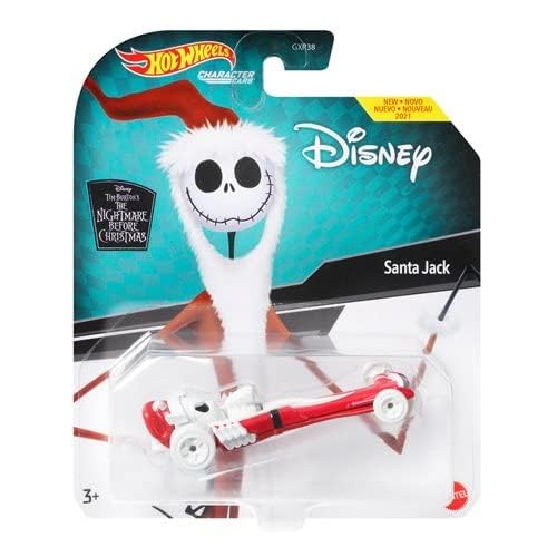 Hot Wheels Character Cars - Disney - The Nightmare Before Christmas - Santa Jack (2021 Edition)