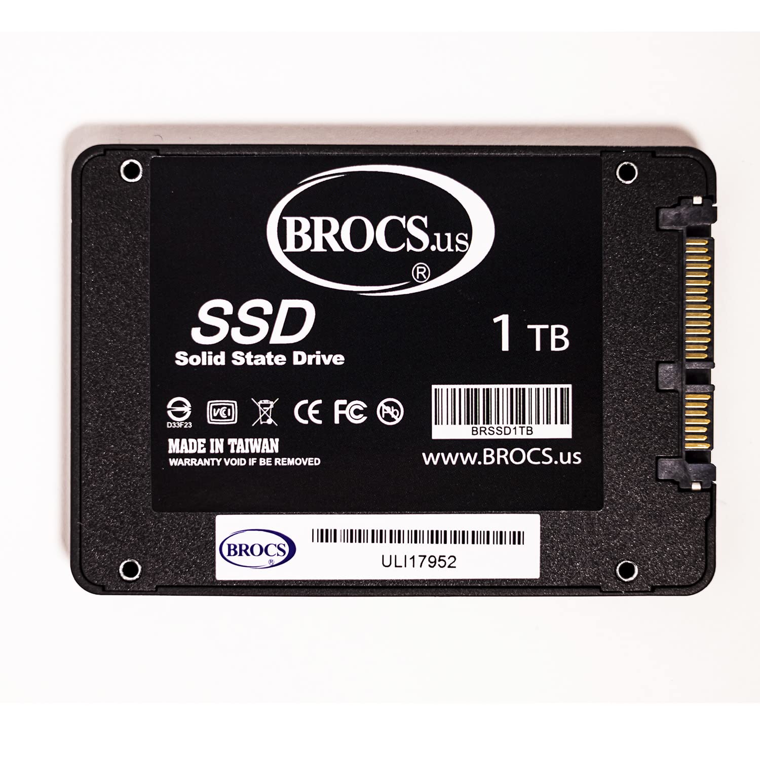 Brocs - Solid State Drive, Internal SSD Sata III 2.5" / 5Gb/s (1TB)